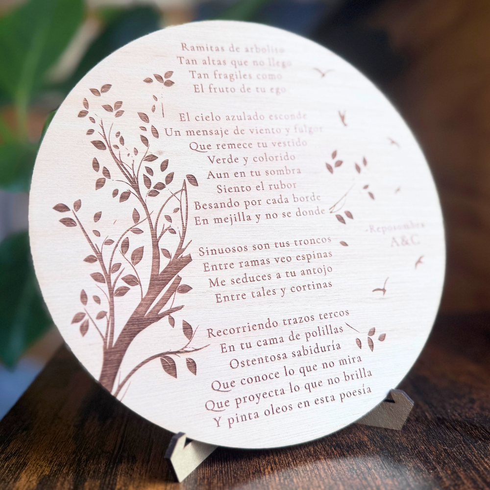 Decoración Dedicatoria Personalizada – Surarte