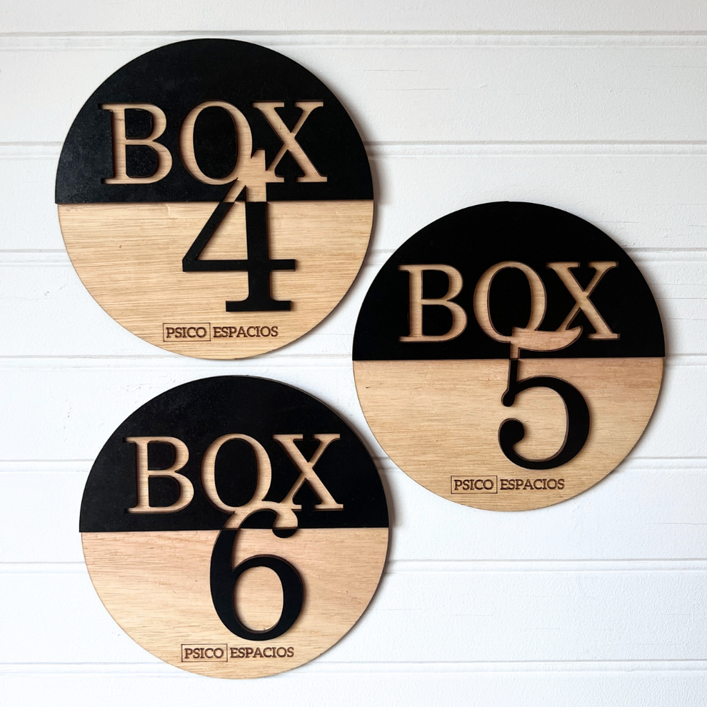 Letrero Relieve Locales Circular – Surarte